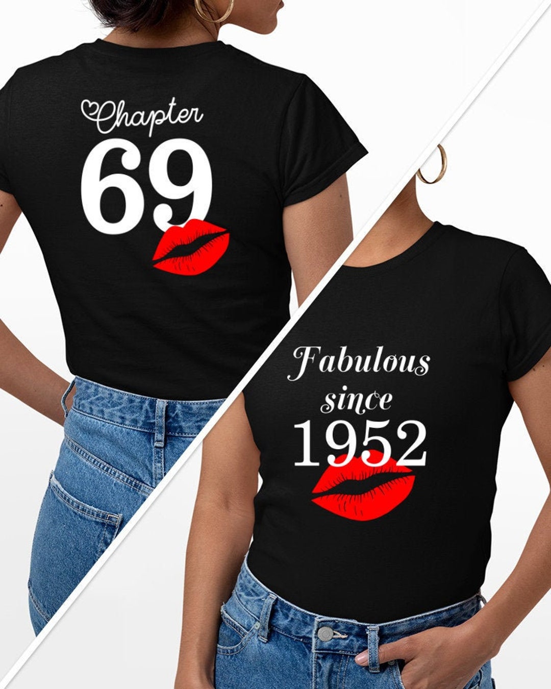 Fabulous Since 1952, Chapter 69, 69th Birthday Shirt Ideas, 69th ...