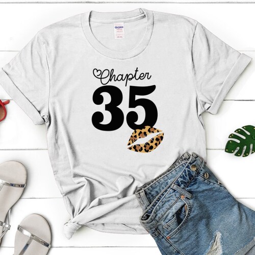 Chapter 35 35th Birthday Shirt Ideas 35th Birthday Shirts - Etsy