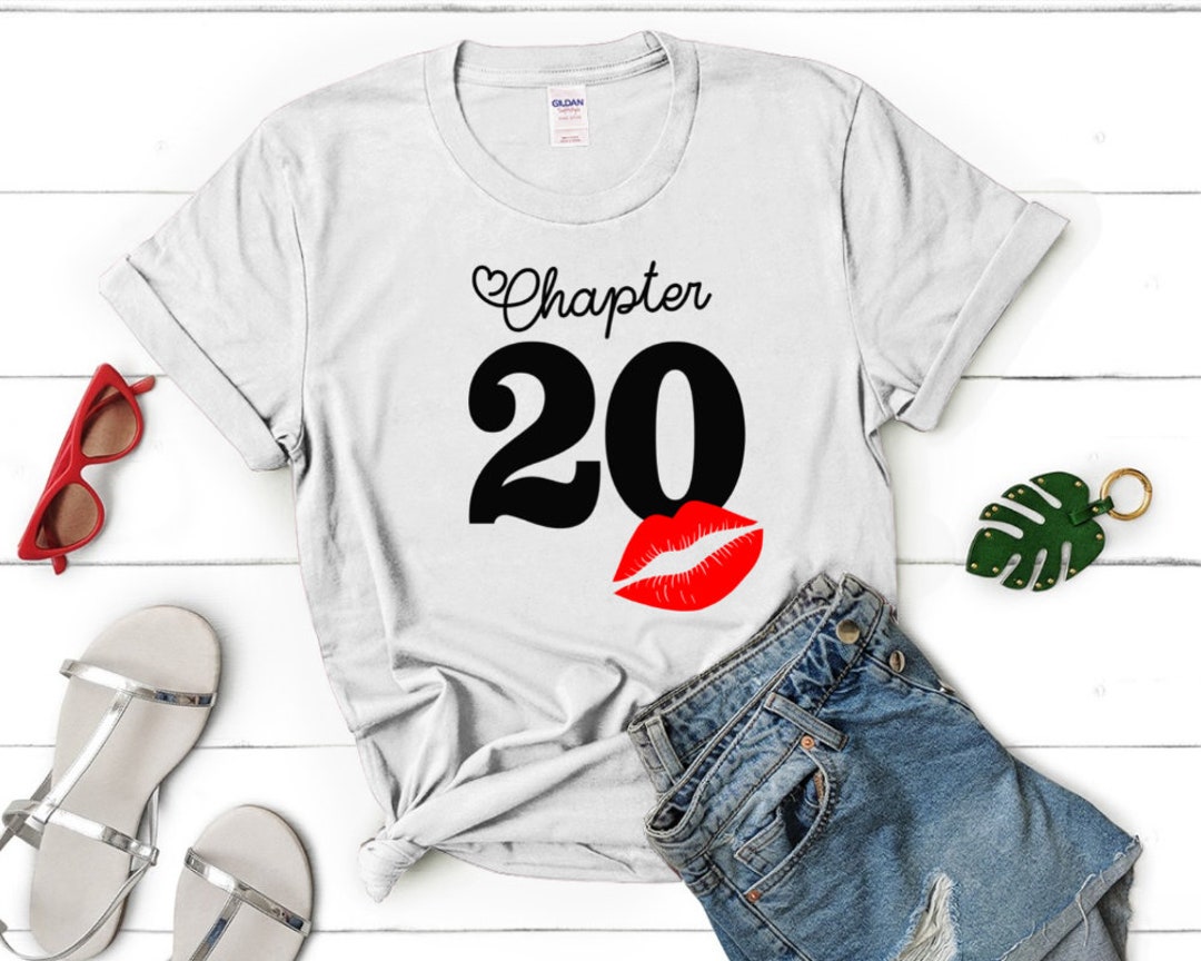 Chapter 20 Multicolor, 20th Birthday Shirt Ideas, 20th Birthday Shirts ...