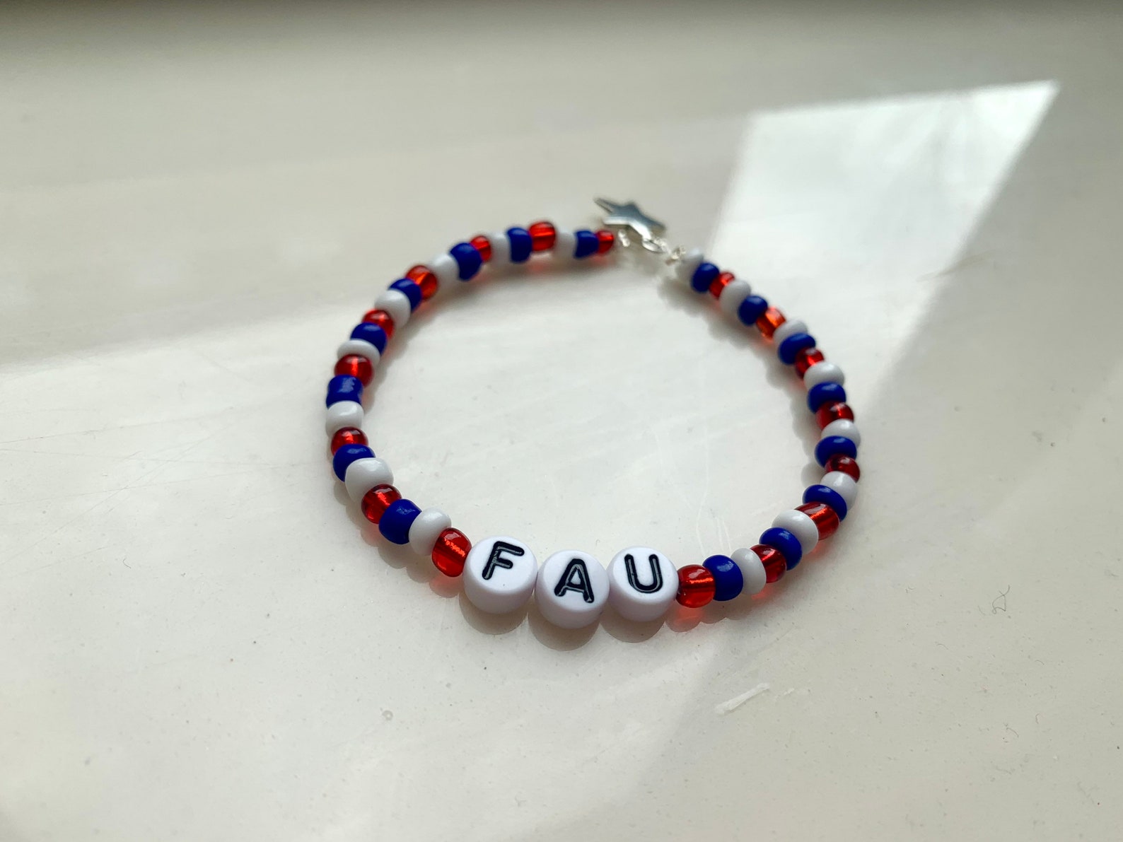 Beaded College Bracelet - Etsy