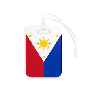 Philippines Luggage Tag, Filipino Luggage Tag, Filipina, Pinoy, Pinay ...