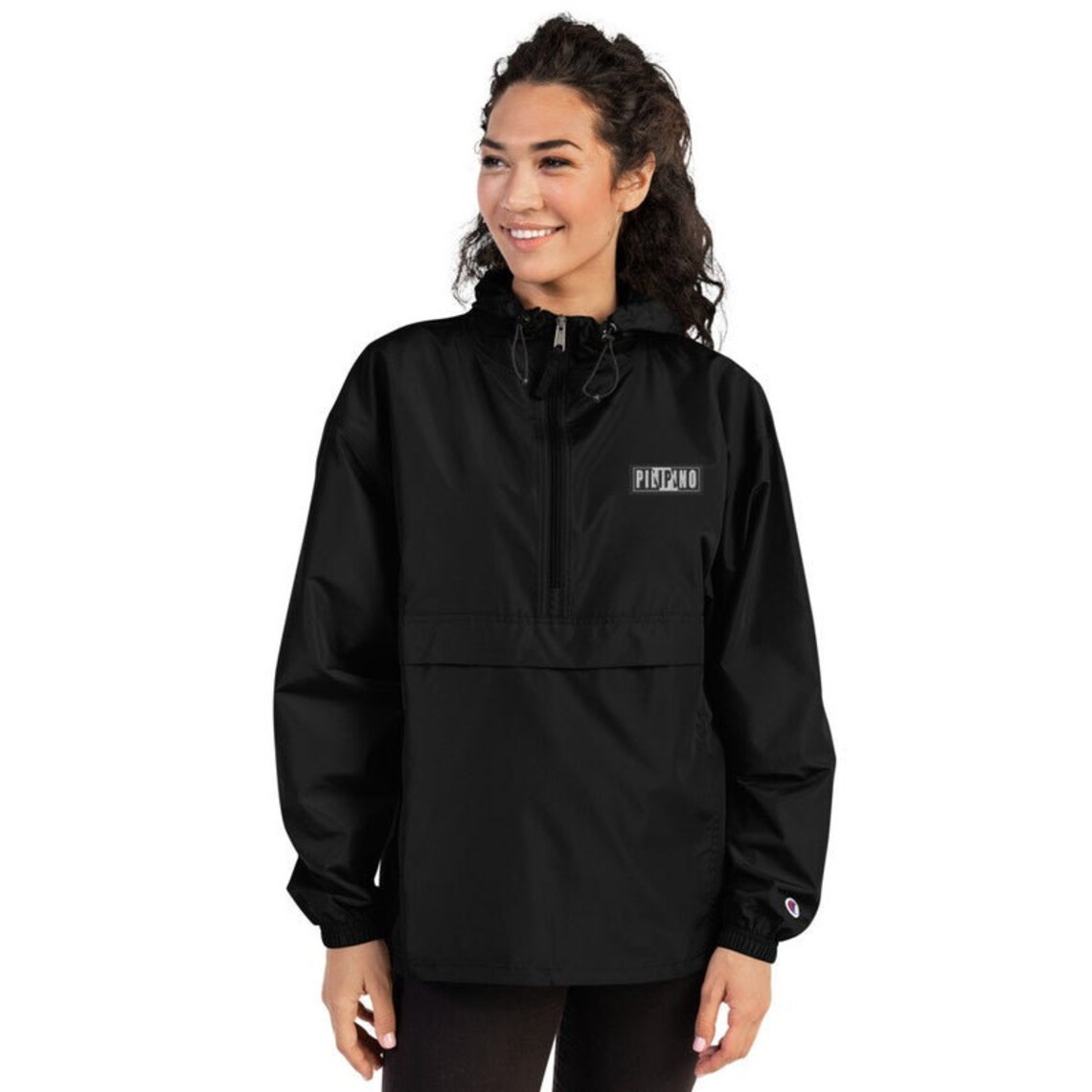 Pilipino Filipino Embroidered Champion Packable Jacket, Filipino Jacket ...