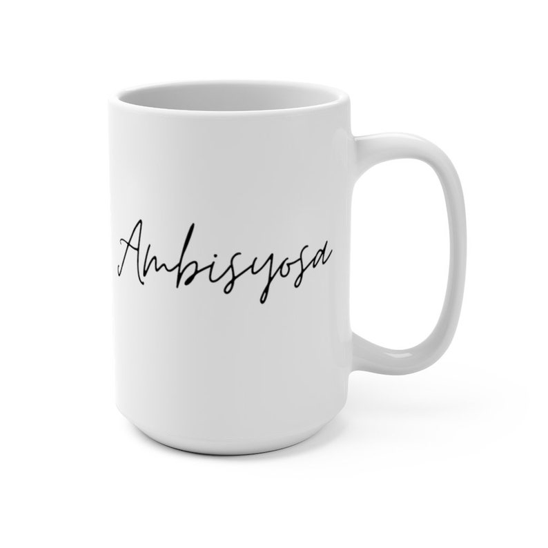Ambisyosa Filipino Mug 15oz Filipino Gift Pinay Filipina - Etsy