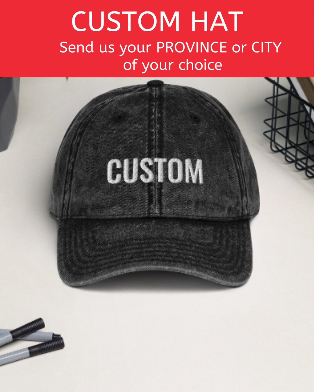 Custom Embroidered Filipino Hat, Philippines Hat, Filipino Embroidered ...