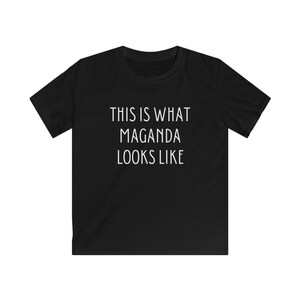 This is What Maganda Looks Like Youth Filipino T-shirt, Filipina T ...