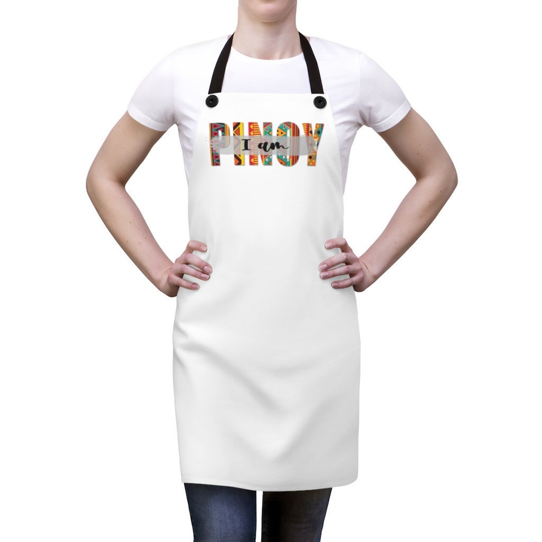 Pinoy Filipino Polyester Apron, Filipino Apron, Filipina Apron, Pinay ...