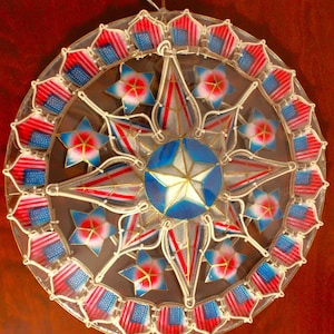 Filipino Parol USA Flag Inspired - Etsy