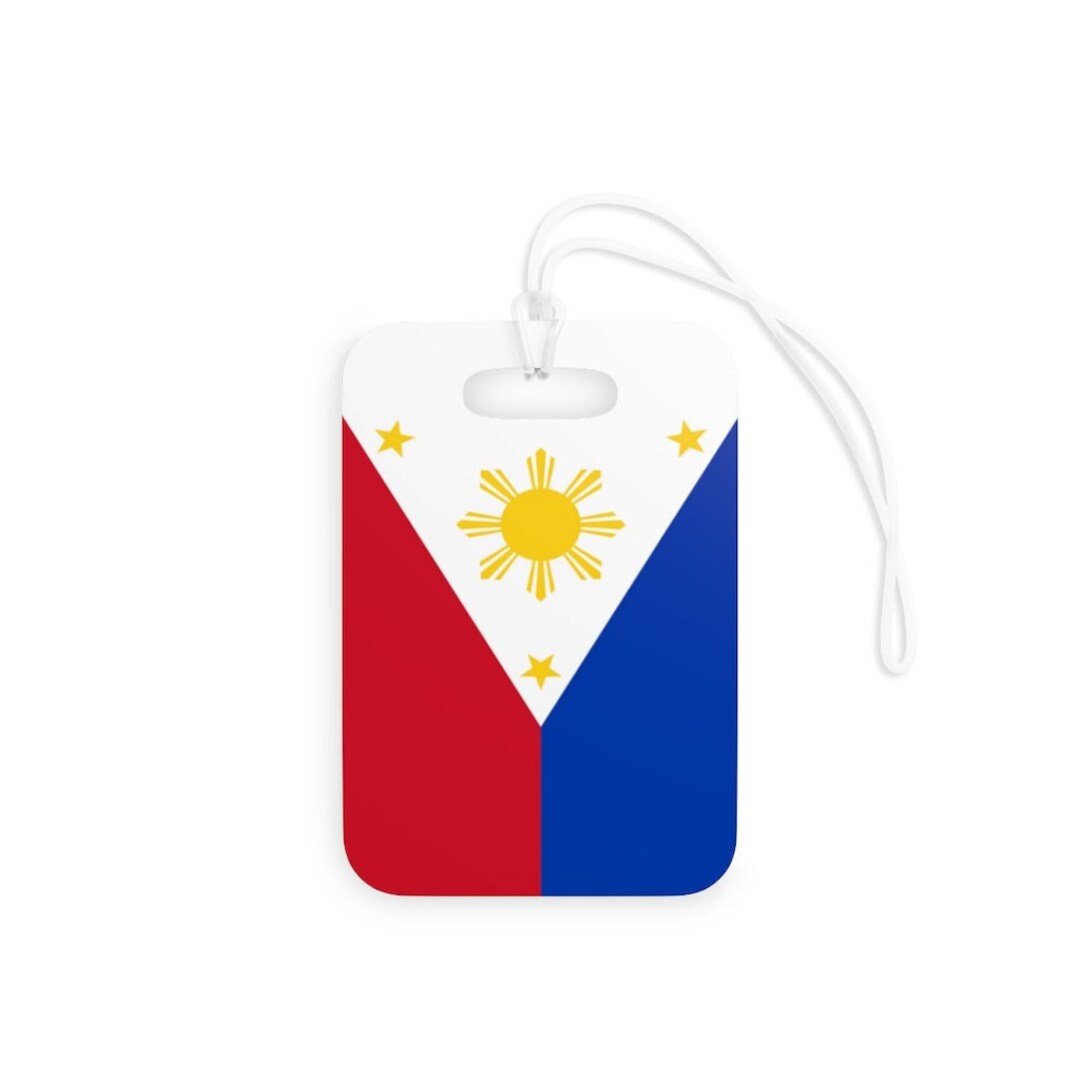 Philippines Luggage Tag, Filipino Luggage Tag, Filipina, Pinoy, Pinay ...