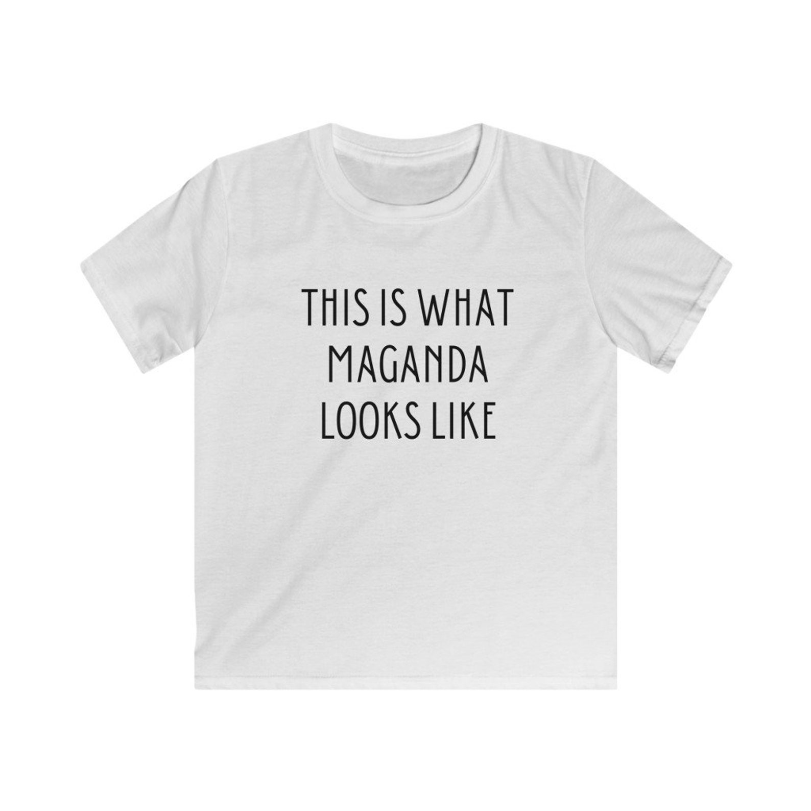 This is What Maganda Looks Like Youth Filipino T-shirt, Filipina T ...