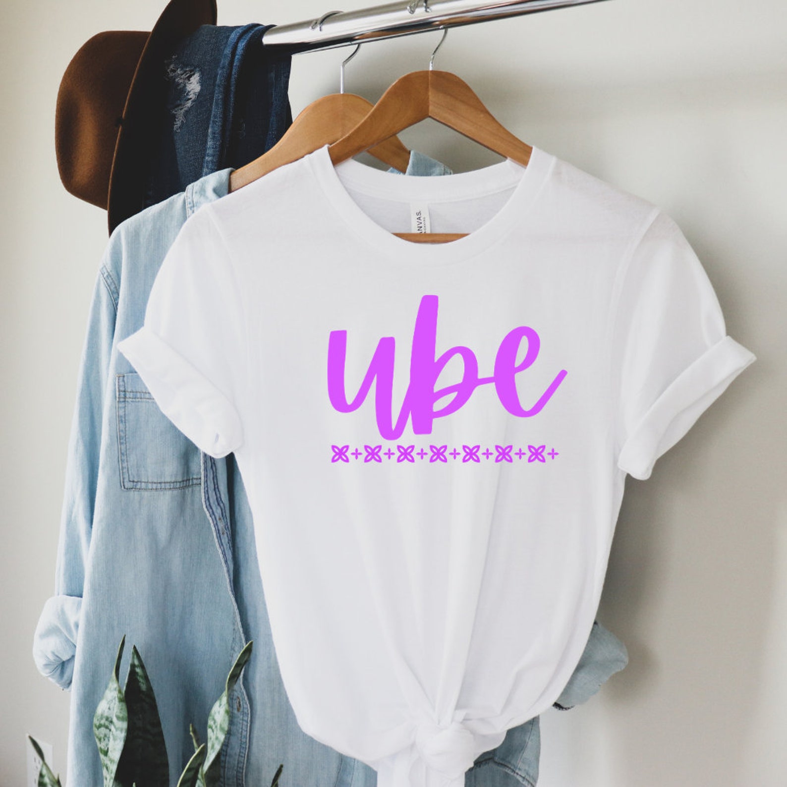 Cute Ube Unisex Filipino T-shirt Pinay T-shirt Filipino | Etsy