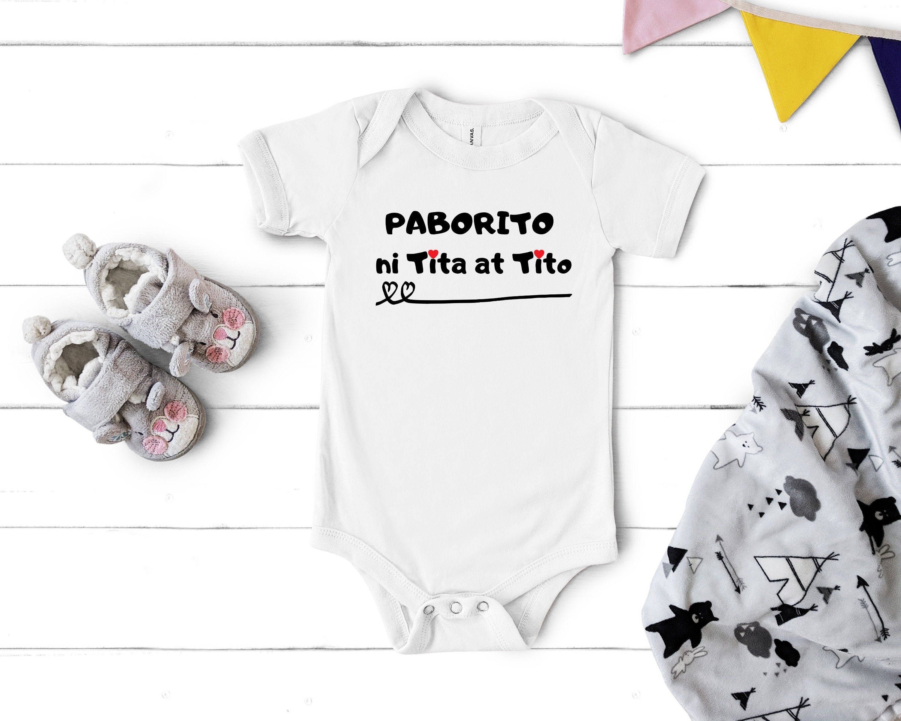 Paborito Ni Tita and Tito Filipino Unisex Infant Fine Jersey - Etsy