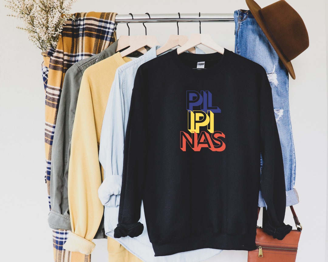 Pilipinas Sweatshirt, Filipino Unisex Sweatshirt, Philippines ...
