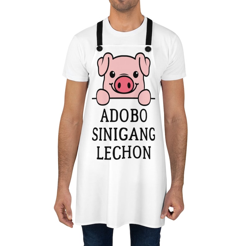 Adobo Sinigang Lechon Filipino Polyester Apron Filipino - Etsy