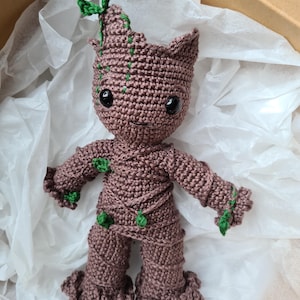 Baby Groot Amigurumi Crochet Pattern - Etsy