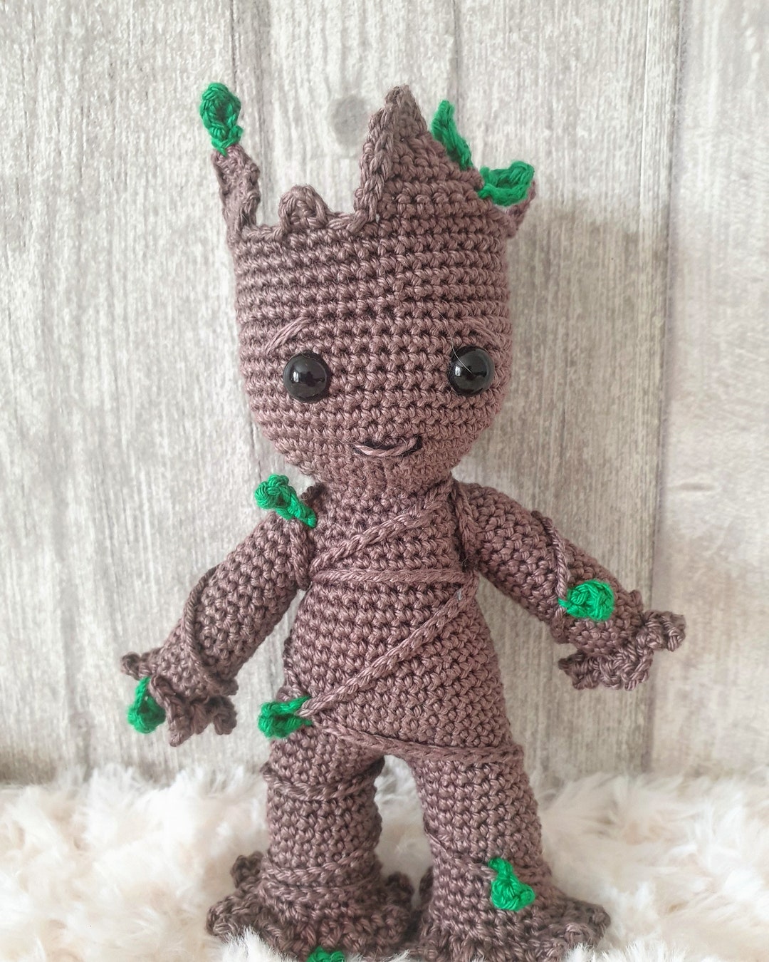 Baby Groot Amigurumi Crochet Pattern - Etsy