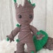 Baby Groot Amigurumi Crochet Pattern - Etsy