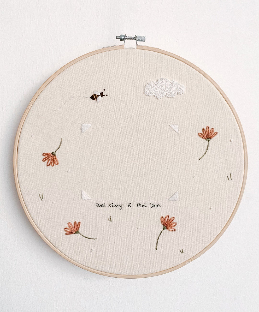 Embroidered Instax Photo Frame - Etsy UK