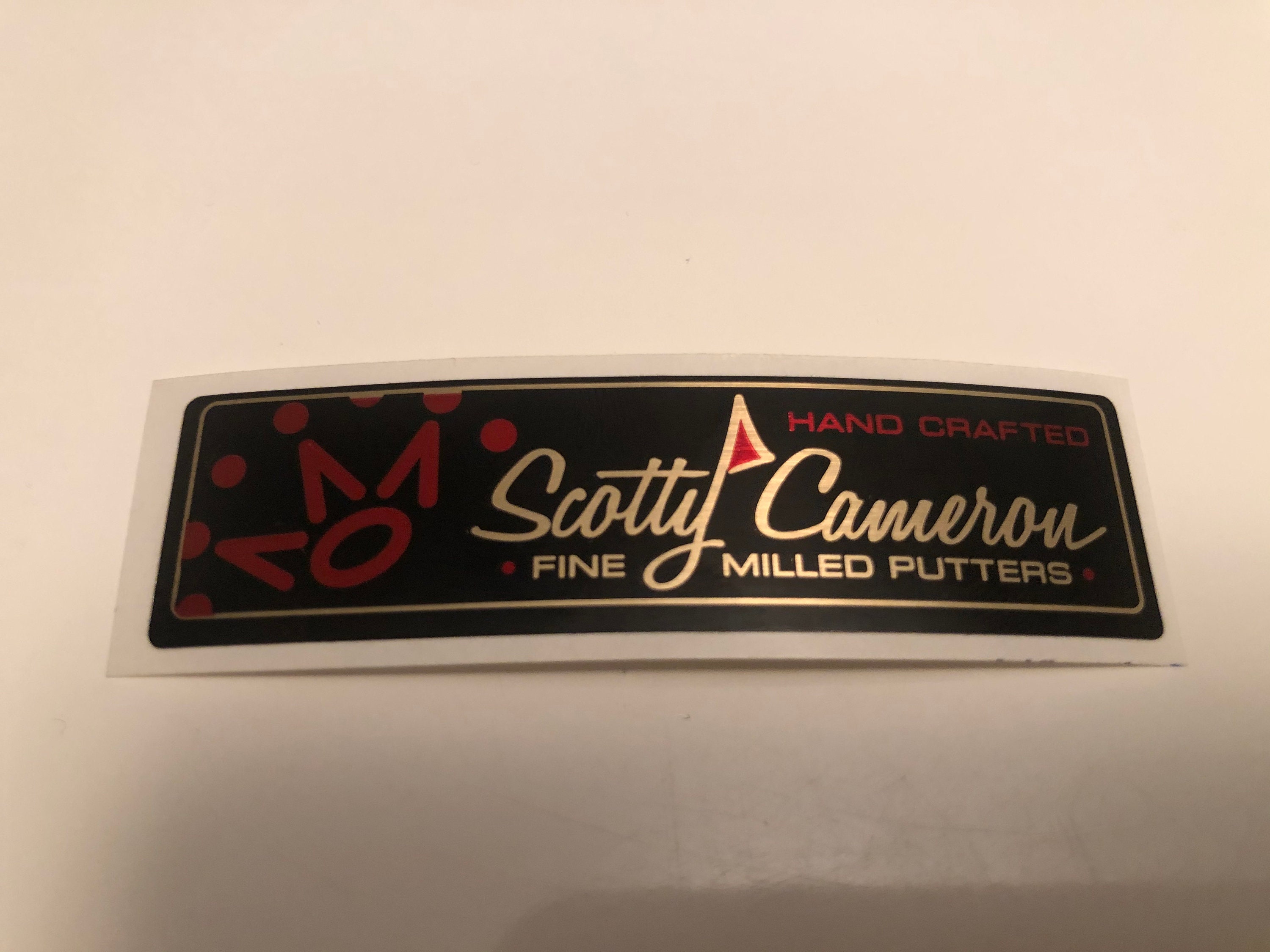 Scotty Cameron Custom Shop 7 Point Crown Shaft Band Sticker - Etsy