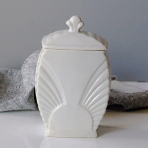 Vintage Porecelain Grits Jar - Etsy