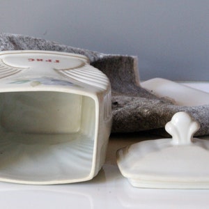 Vintage Porecelain Grits Jar - Etsy