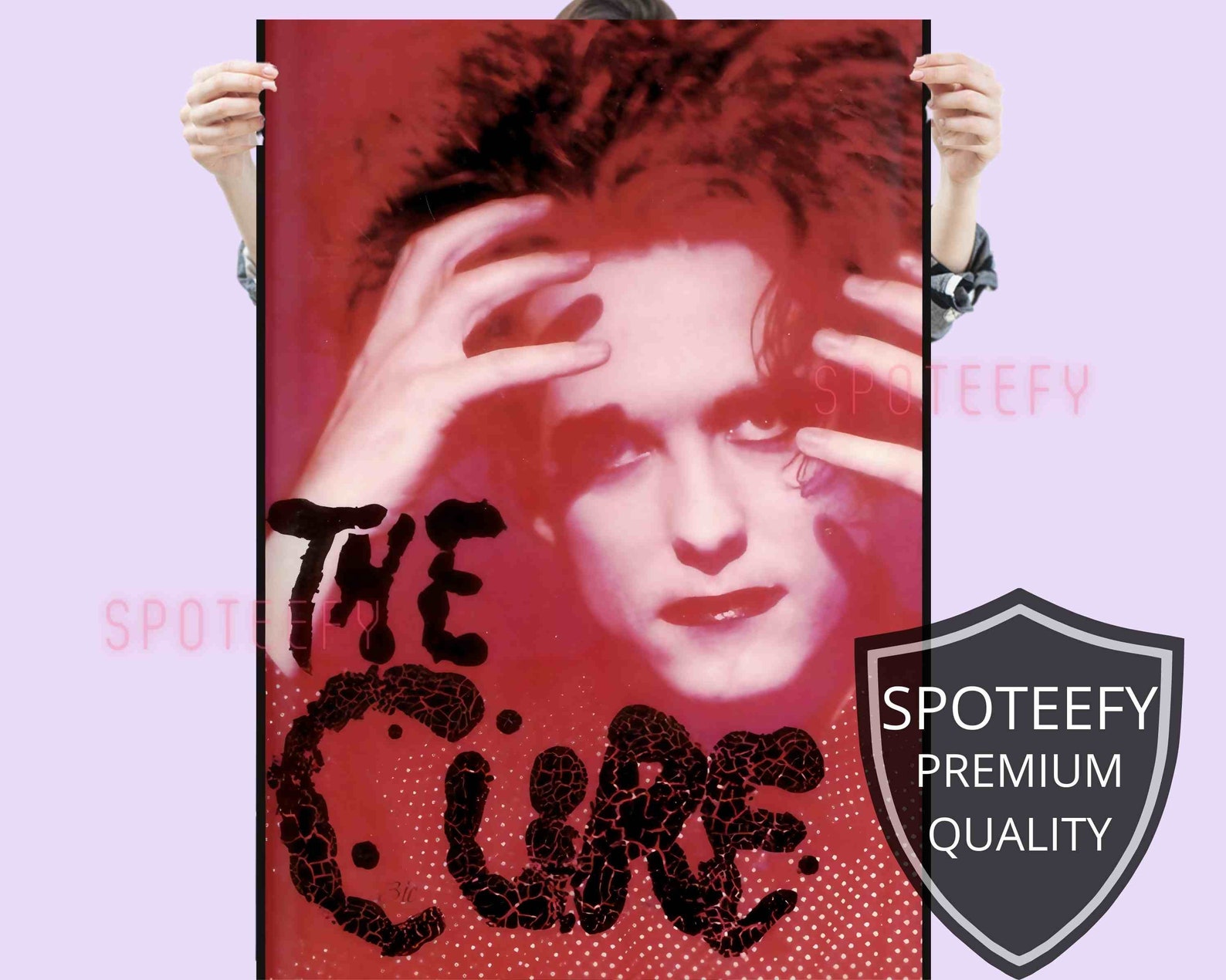 The Cure Poster Wall Art / Premium Quality Canvas Print Music | Etsy