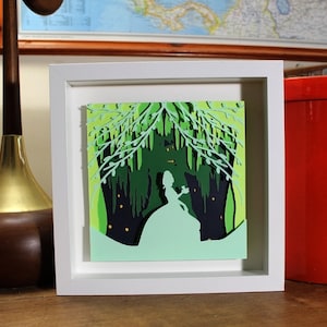 Princess Tiana Framed Papercraft - Etsy