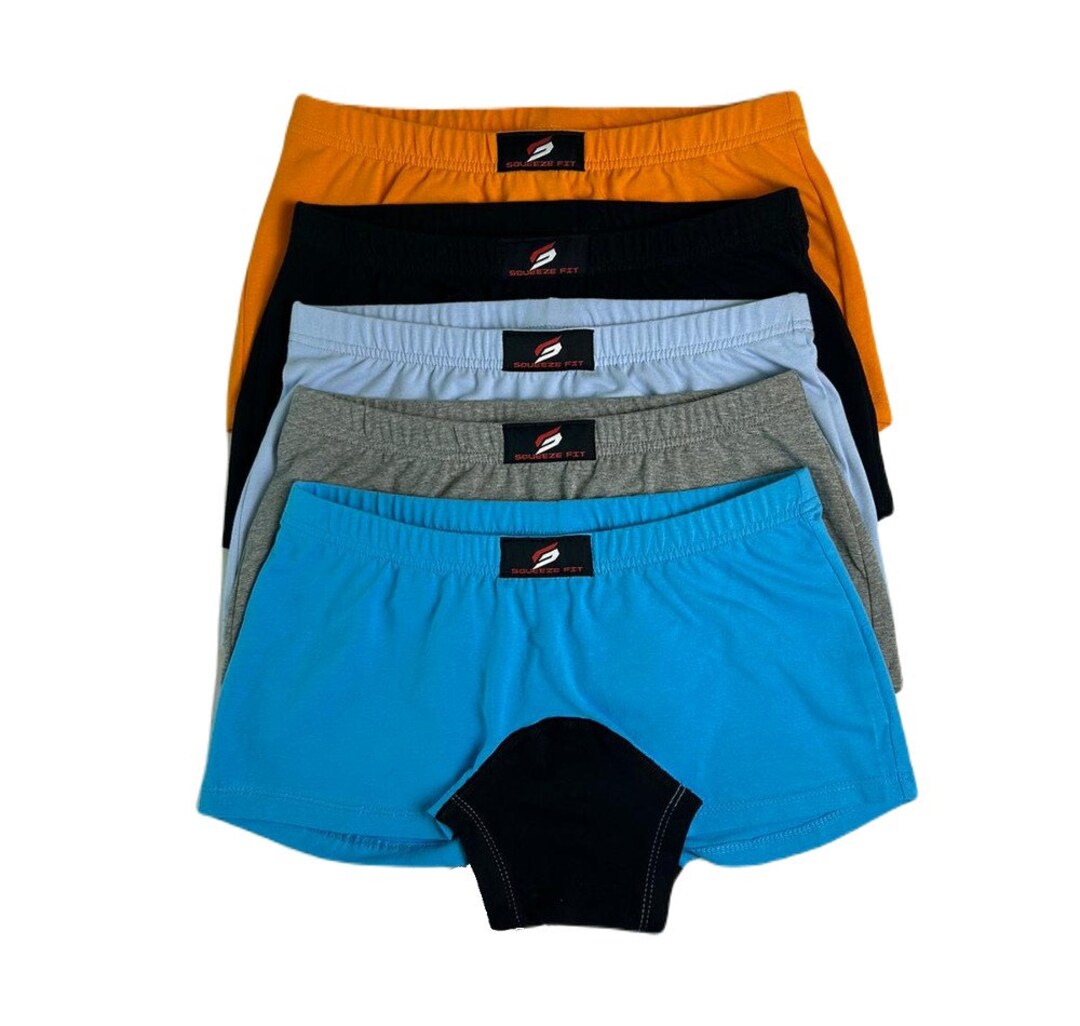 Women Boxers, Underwear for Women ,pack of 5 Boxers, Cotton Spandex ...