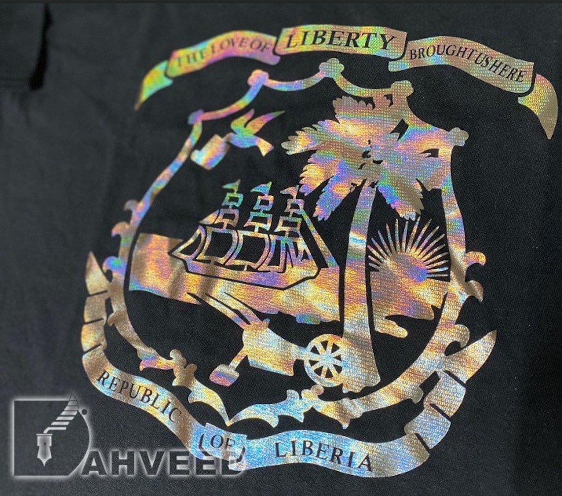 Liberian Seal liberia Coat of Arms - Etsy
