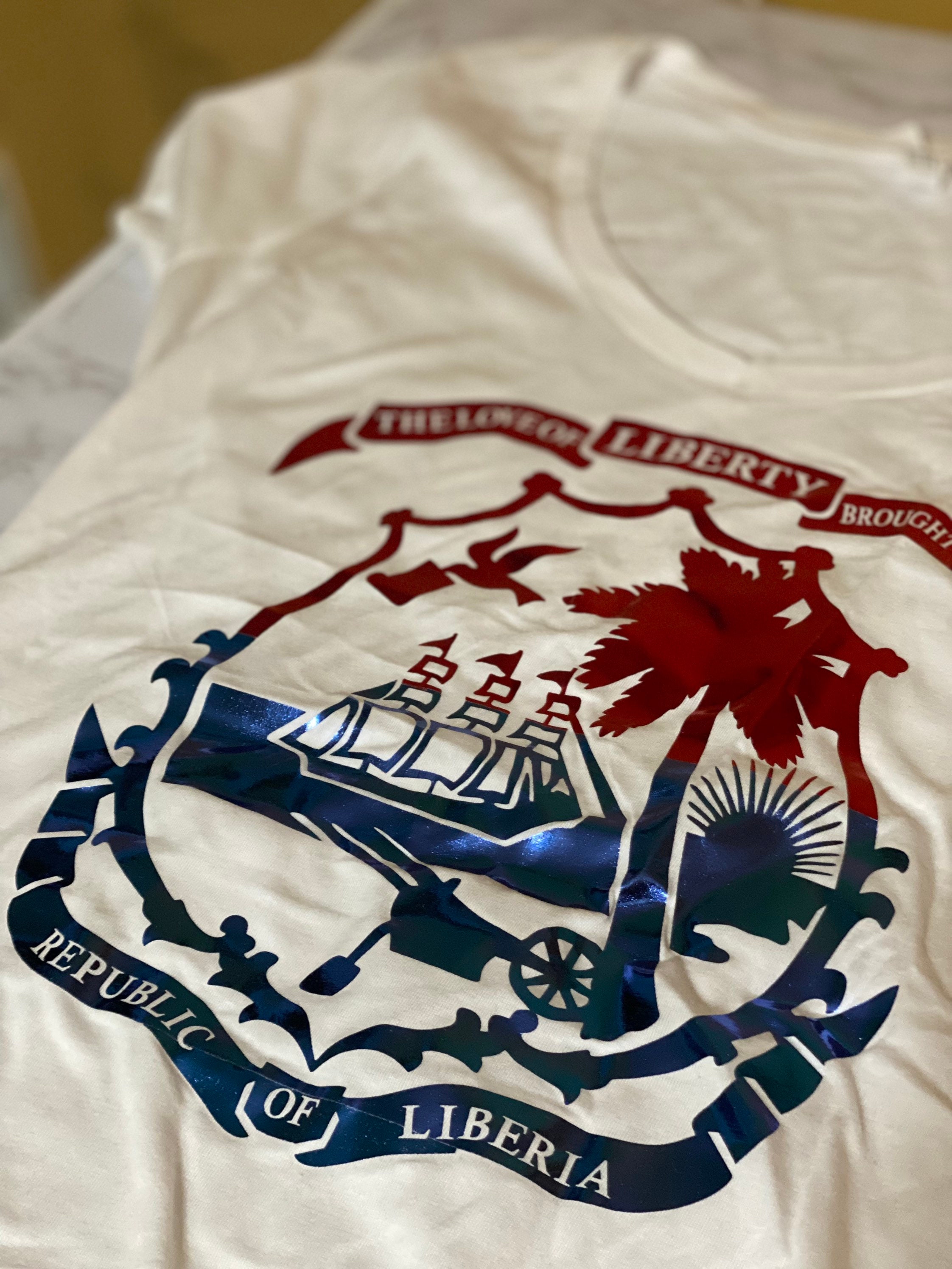 Liberian Seal liberia Coat of Arms - Etsy