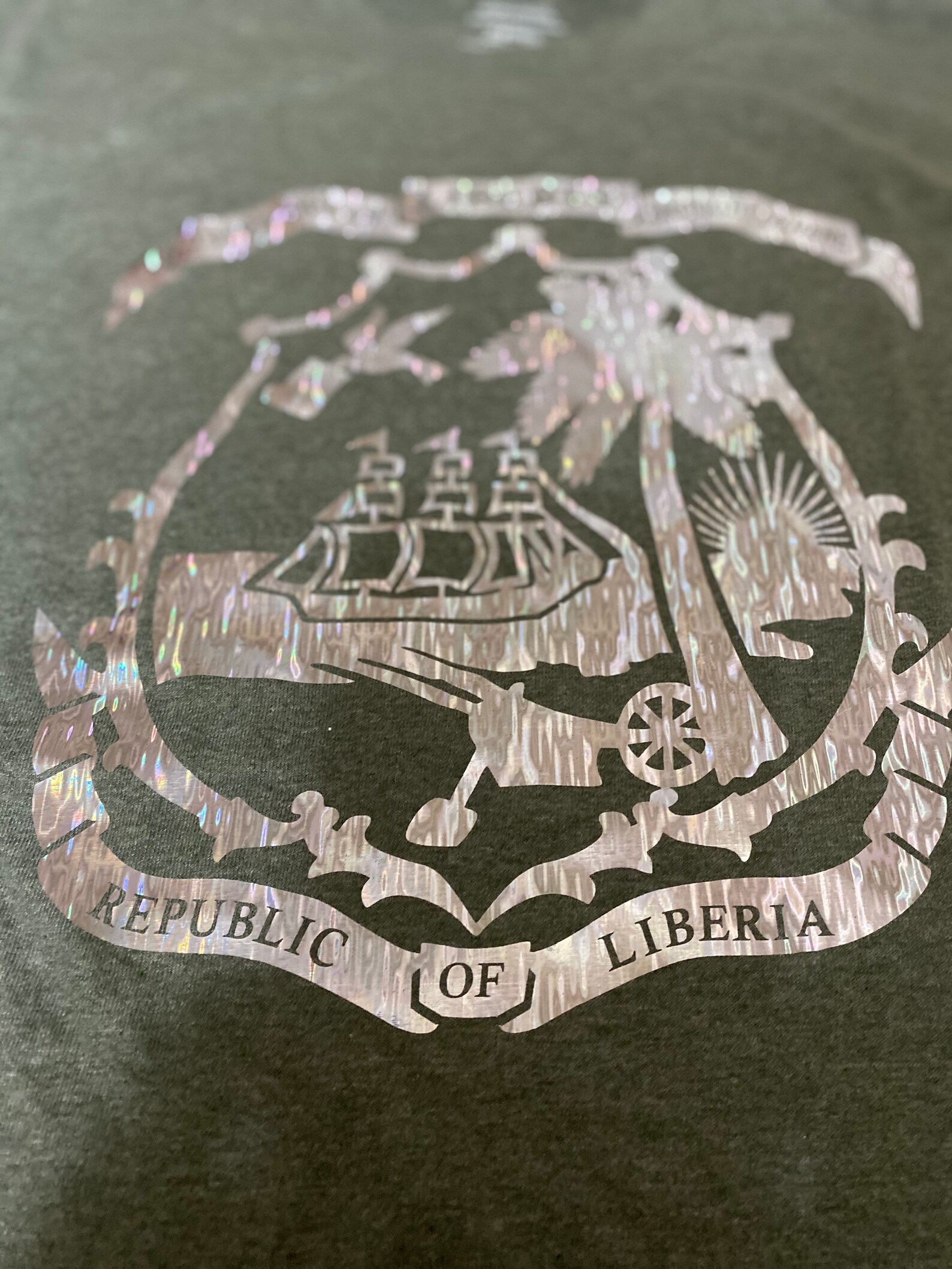 Liberian Seal liberia Coat of Arms - Etsy