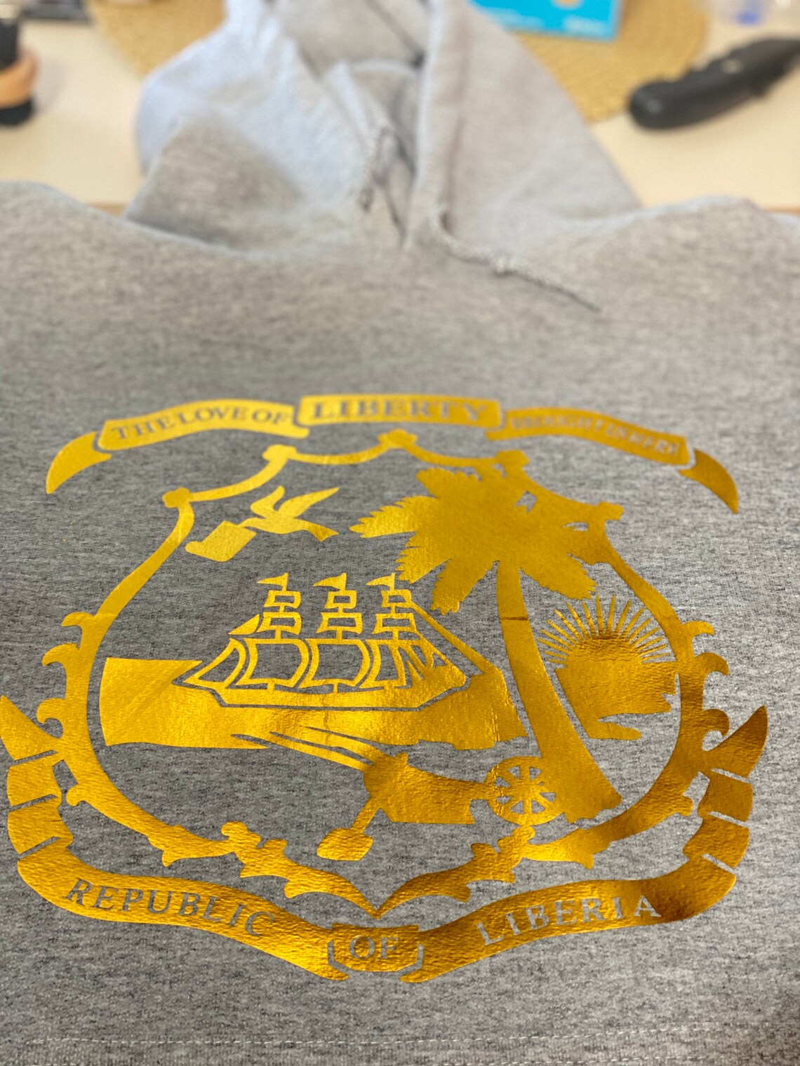 Liberian Seal liberia Coat of Arms - Etsy