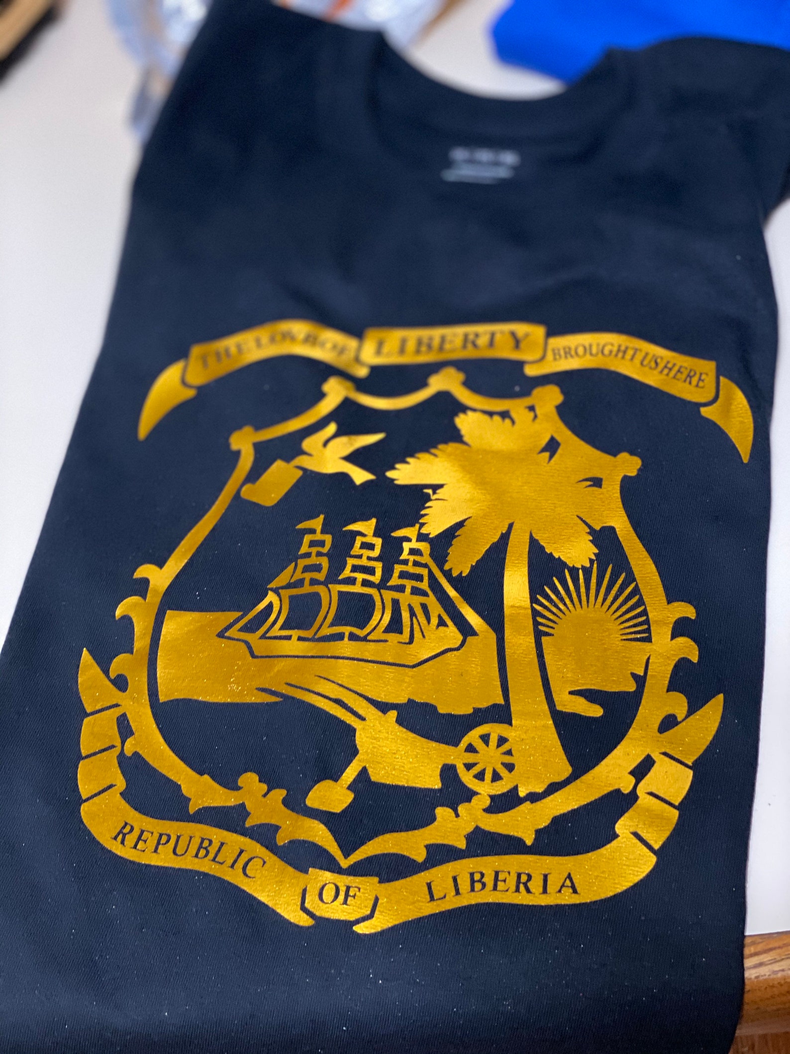 Liberian Seal liberia Coat of Arms - Etsy