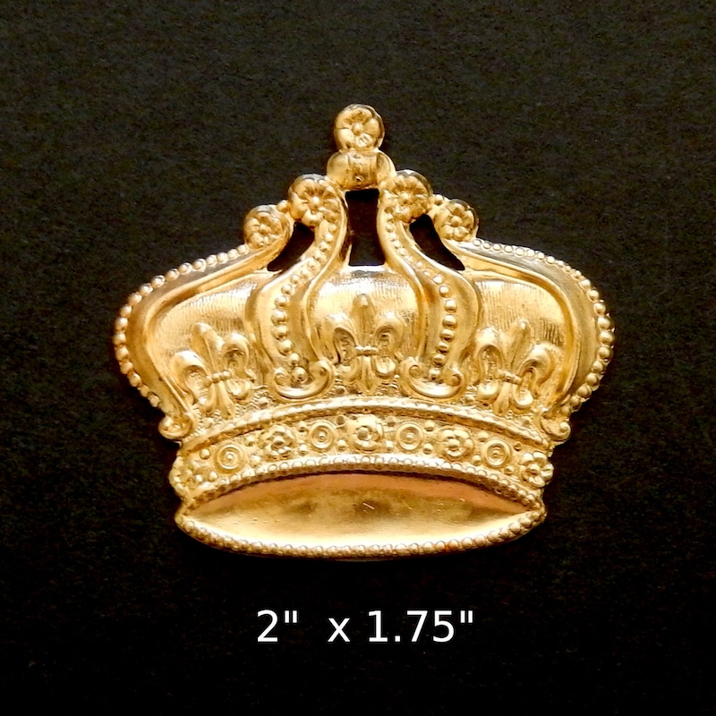 Crown Stamp - Etsy