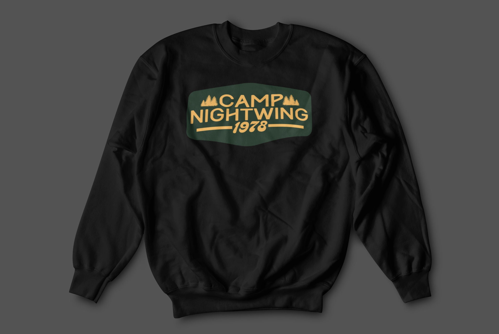 Camp Nightwing Unisex Sweatshirt Fear Street Netflix R.L. | Etsy