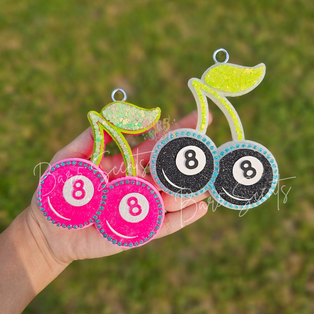 Cherry 8ball Freshie/ - Etsy