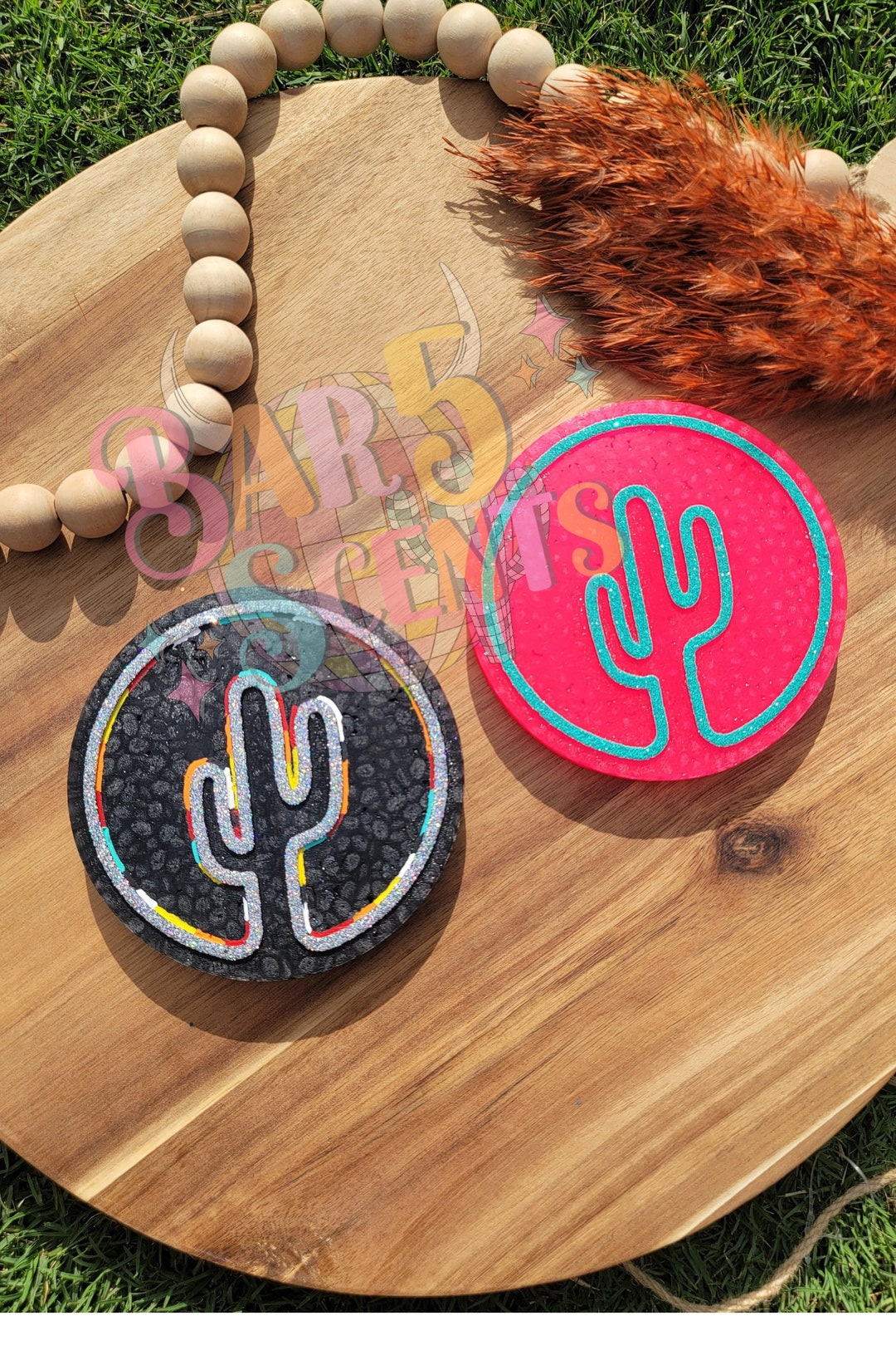 Neon Cactus Freshie/ Carfreshie /western Freshie/ Punchy / Turquoise ...