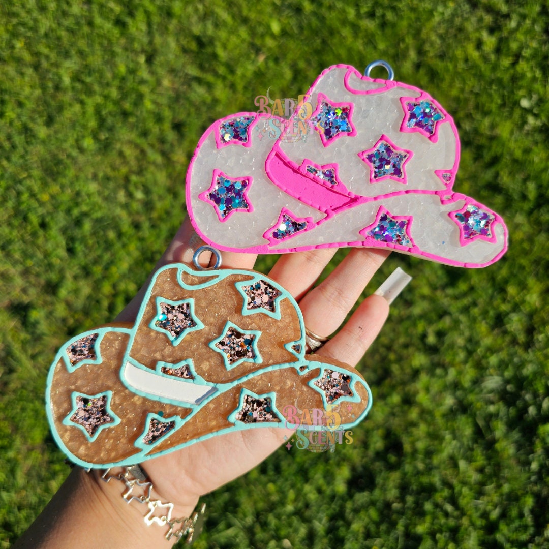 Punchy Hat Pocket Freshie/ Star Cowboy Hat/ Carfreshie/ Western Freshie ...