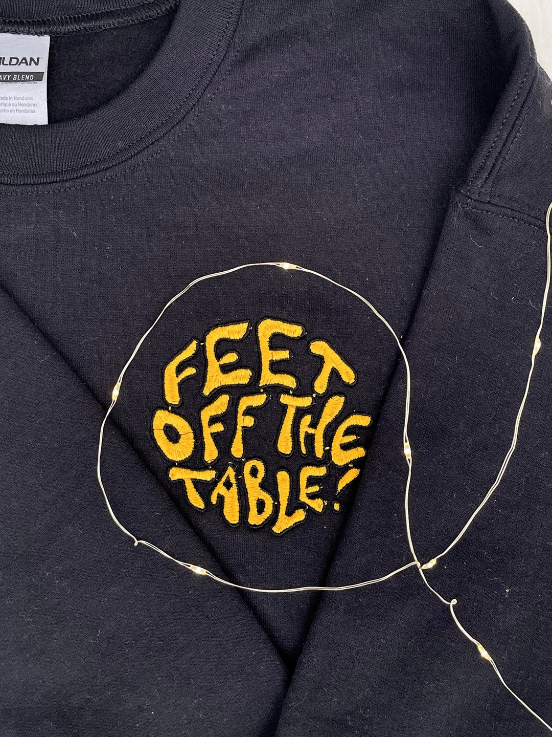 The Feet off the Table Sweater. - Etsy