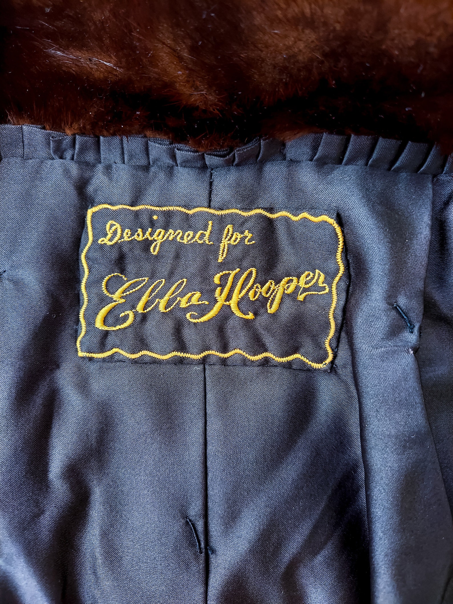 Brown Mink Vintage Fur Coat. Luminous Luxurious Fur Coat. Long 1970s ...