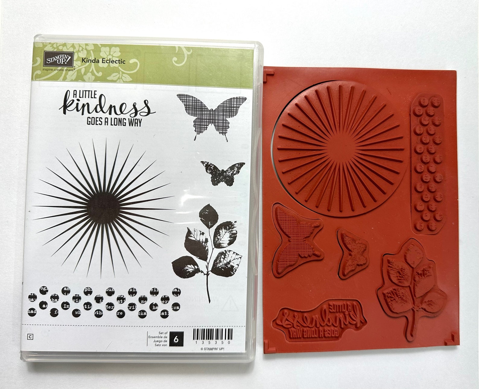 STAMPIN UP Red Rubber Stamp Sets New and Used - Etsy