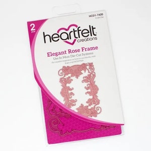 Elegant Rose Frames Bundle From Heartfelt Creations | Paper Pad With 2 ...