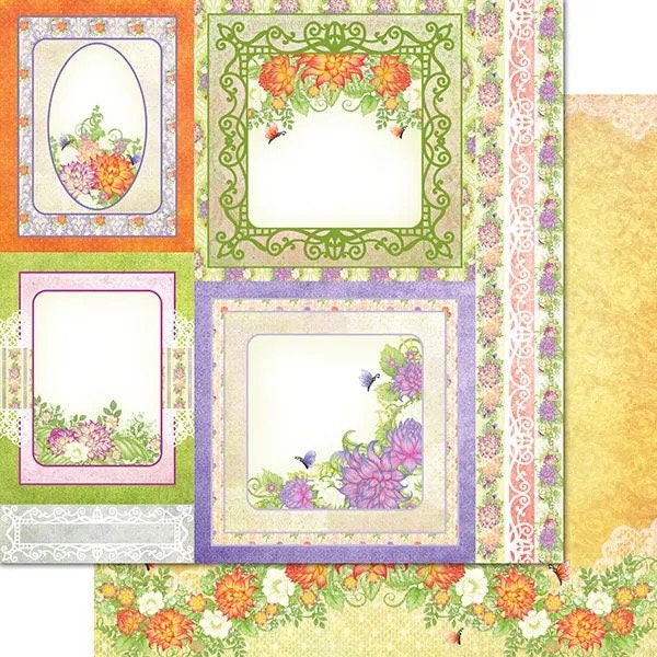 Heartfelt Creations Dazzling Dahlia's Collection Paper Pad | All ...