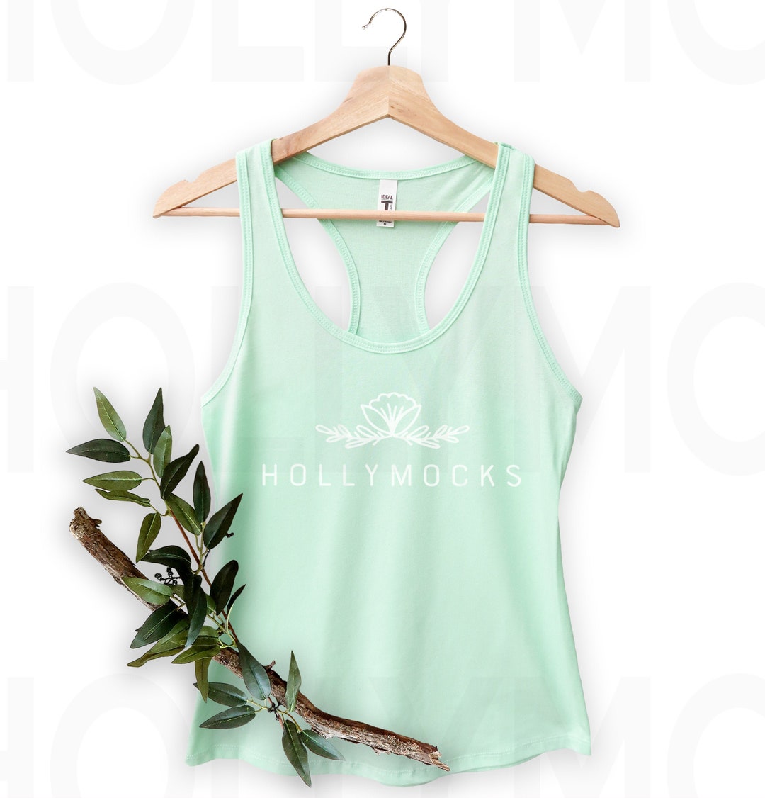 Next Level 1533 Mint Tank Top Mockup (digital Download) - Etsy