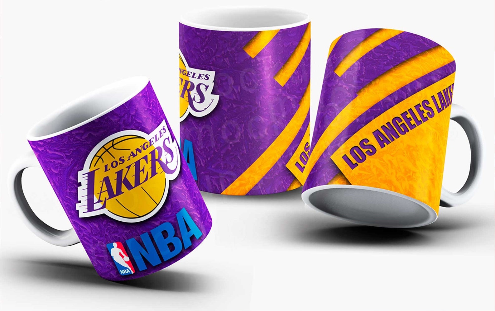Lakers NBA Sports Coffee Mug New - Etsy