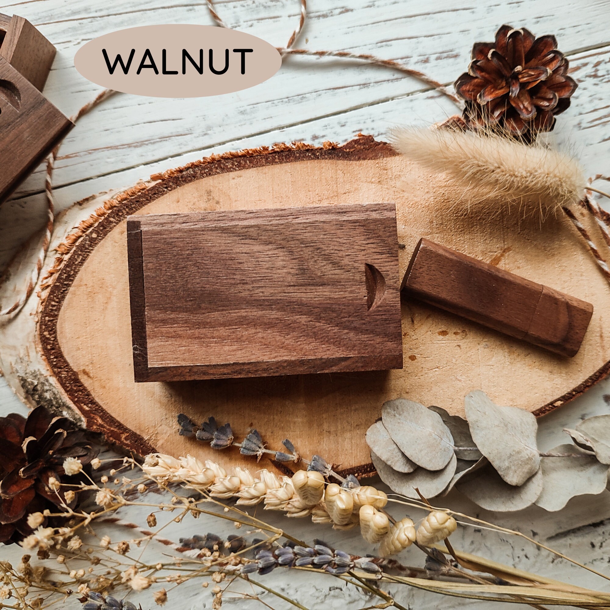 Wooden USB Drive Wedding USB Box Personalised USB Flash - Etsy