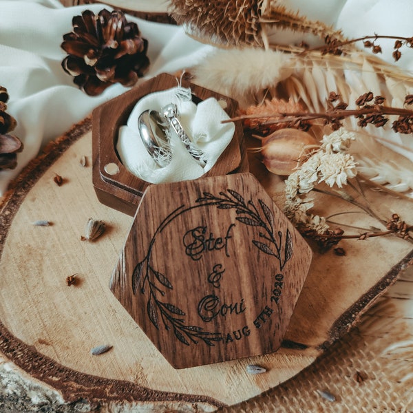 Wedding Ring Box - Etsy