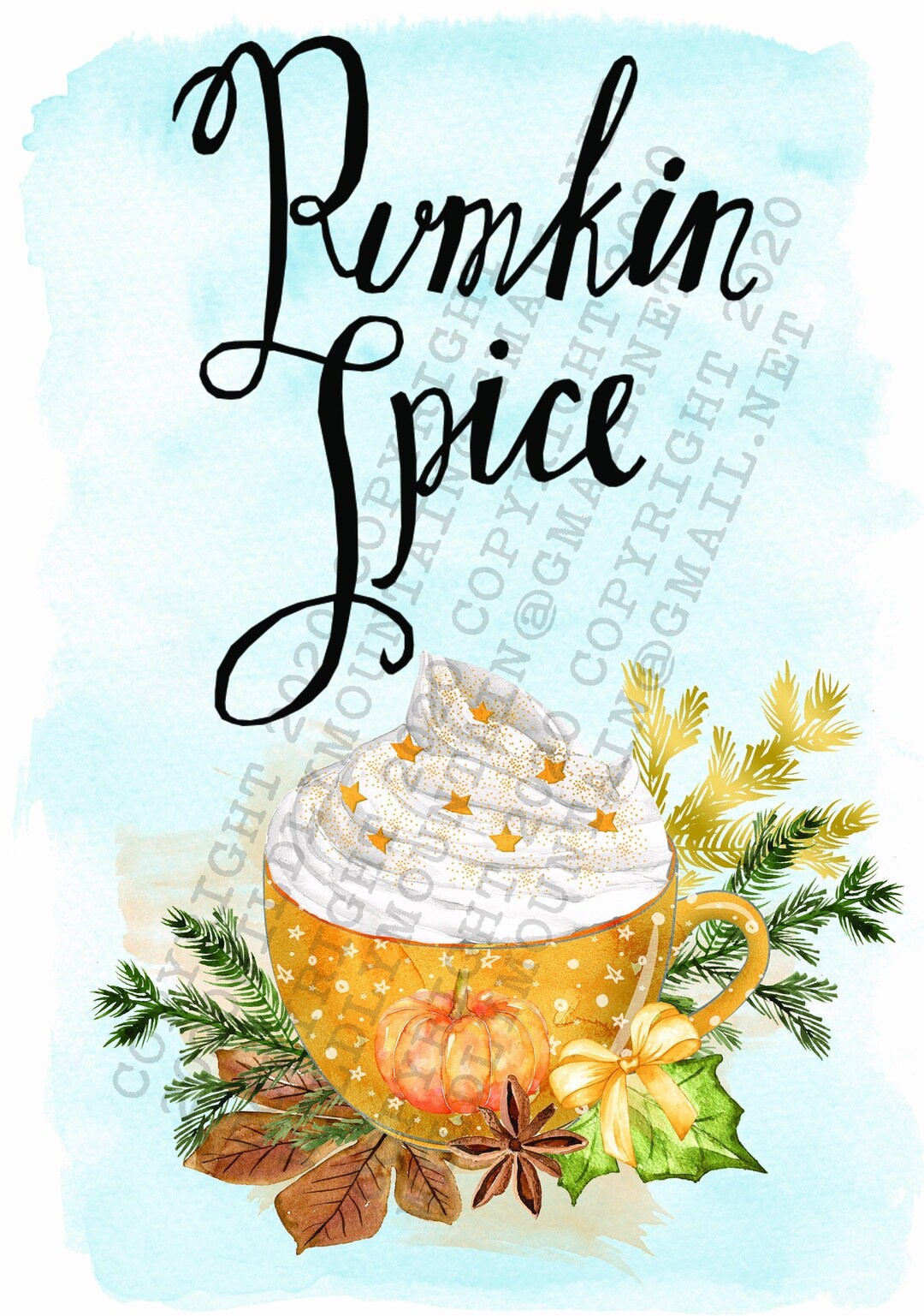 Pumpkin Spice Coffee Autumn Harvest Thanksgiving Pumpkin Spice - Etsy