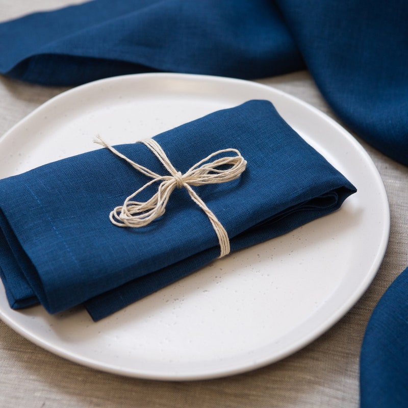 Bulk Blue Cloth Napkins - Etsy