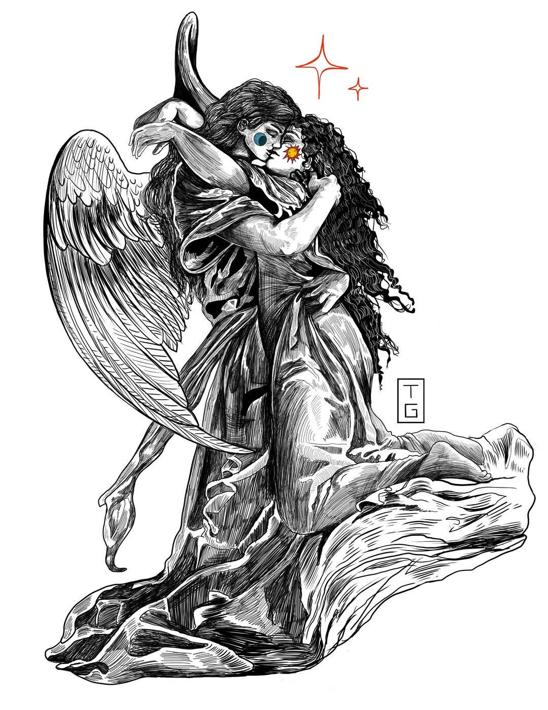 Celestial Lovers - Etsy