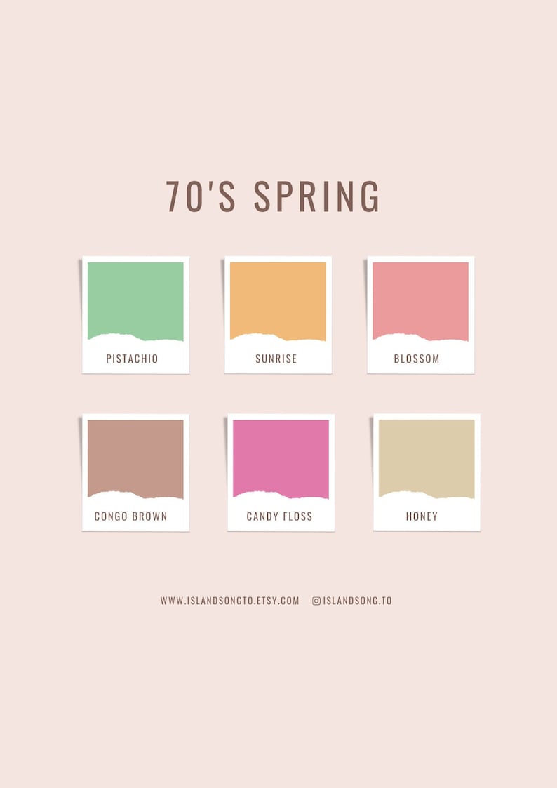 70s Spring Polymer Clay Color Palette: Sculpey Soufflé Guide (digital ...